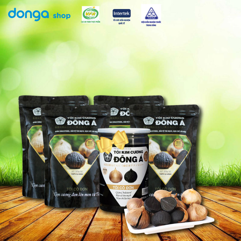 Tỏi Kim Cương - Tỏi Đen Đông Á- Tỏi đen công nghệ Nhật Bản